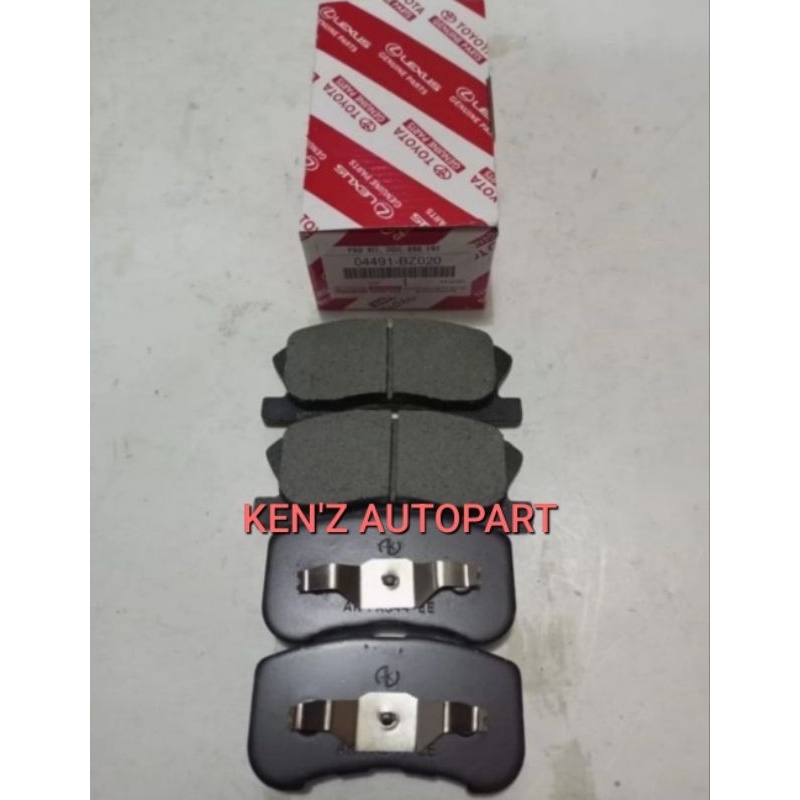 Jual DISC PAD KAMPAS REM DEPAN BRAKE PAD FRONT OEM ORI MATIC TOYOTA ...