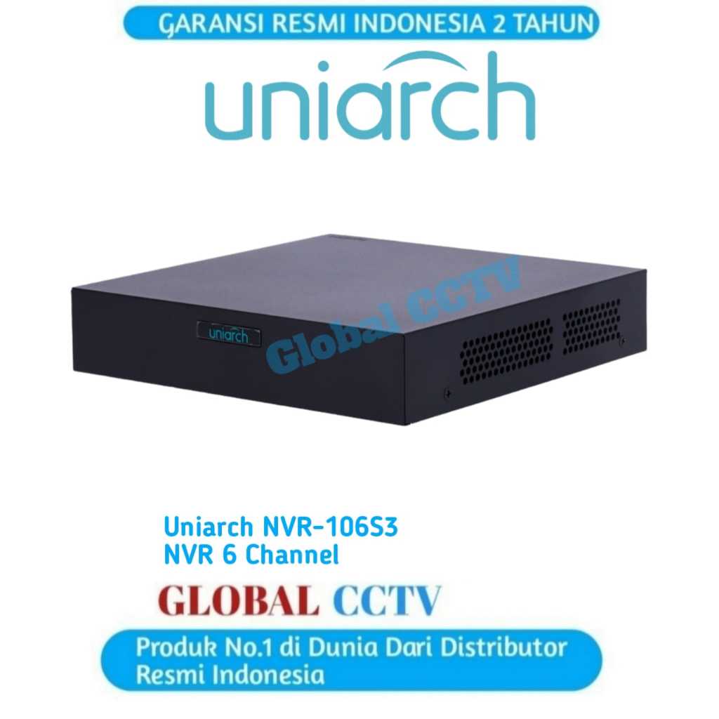 Jual NVR106S3 Uniarch Nvr 6 Channel Up To 5MP | Shopee Indonesia