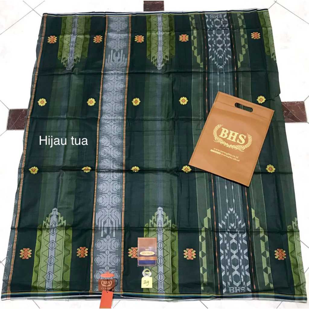 Jual Sarung BHS Bronze Classic Jacquard | Shopee Indonesia