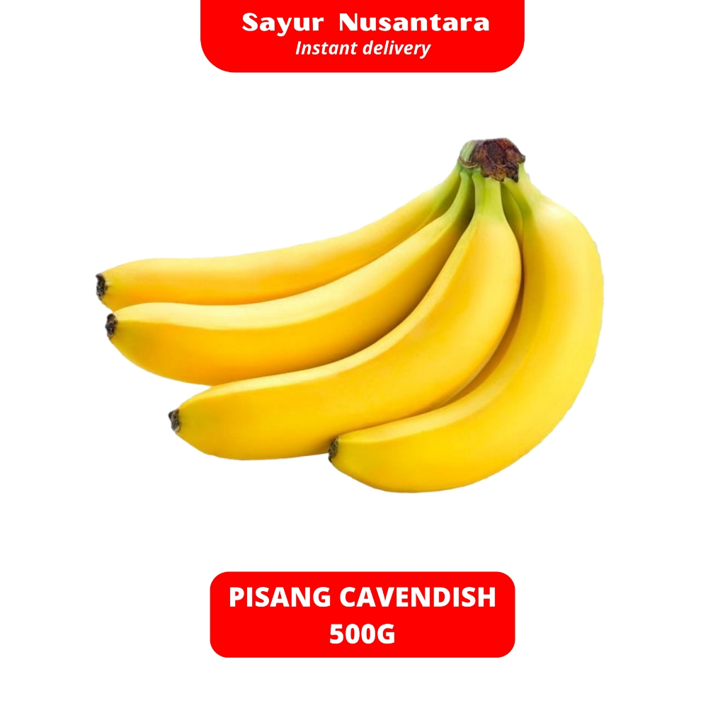 Jual Buah Pisang Cavendish 500gr - 600gr - Sayur Nusantara | Shopee ...