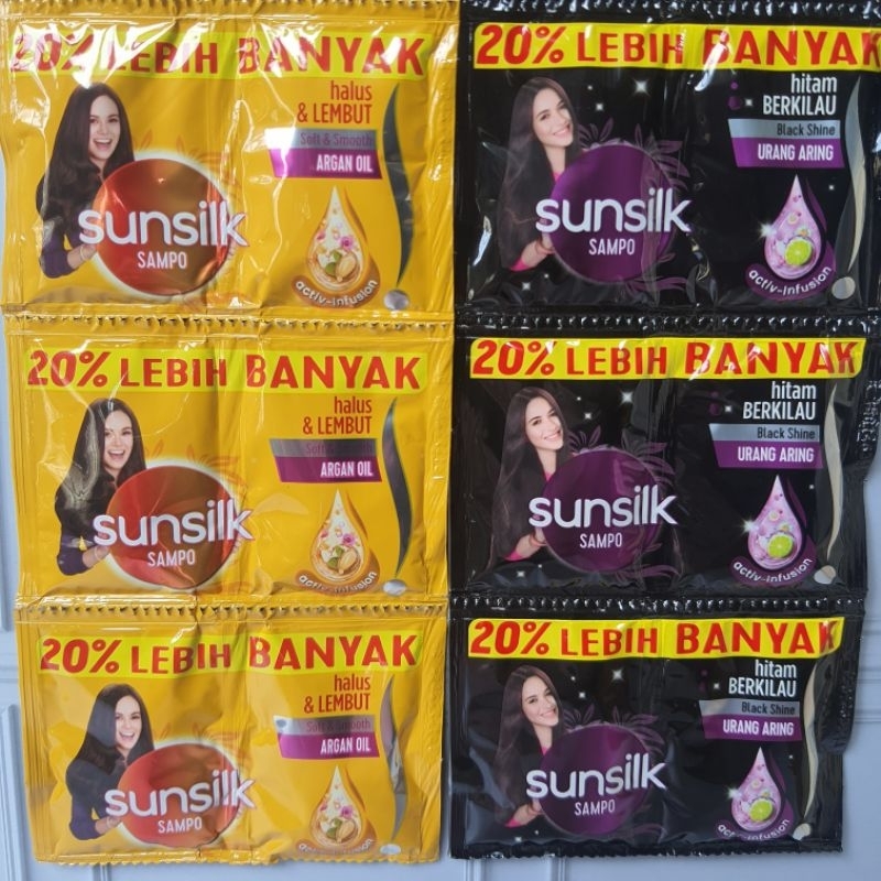 Jual Sunsilk Shampo Sachet Renceng 11ml isi 12 | Shopee Indonesia