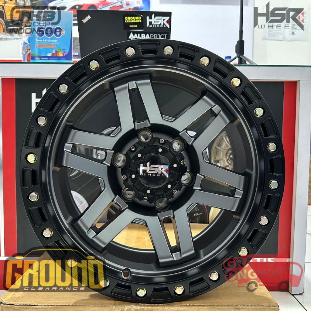 Jual VELG MOBIL PAJERO, FORTUNER, HILUX, TRITON R17 MODEL OFFROAD TERBARU R17 HSR TAGAWA ...