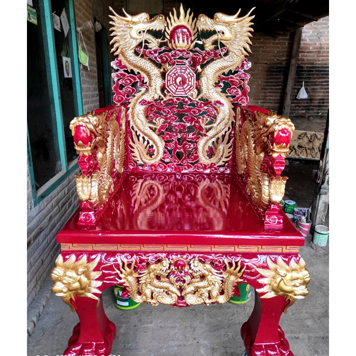 Jual kursi raja ukiran naga | Shopee Indonesia