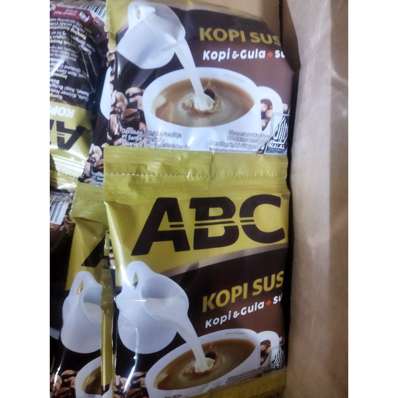 Jual Kopi ABC Susu renceng isi 10 sachet | Shopee Indonesia