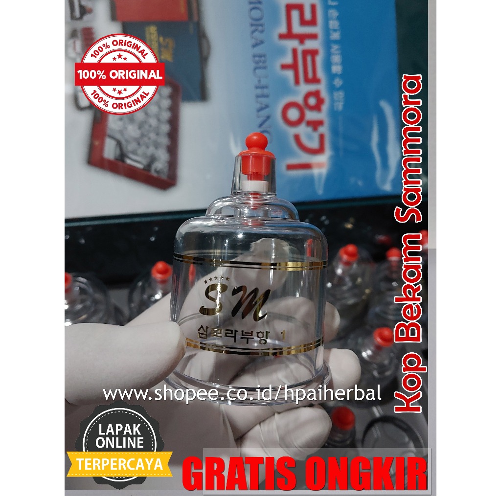 Jual Kop Bekam Sammora Ecer satuan BOX BIRU / Refill Kop SAMMORA BOX BIRU | Shopee Indonesia