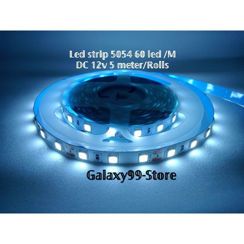 Jual Lampu Led strip SMD 5054 60 Led/m DC 12v 5 meter | Shopee Indonesia