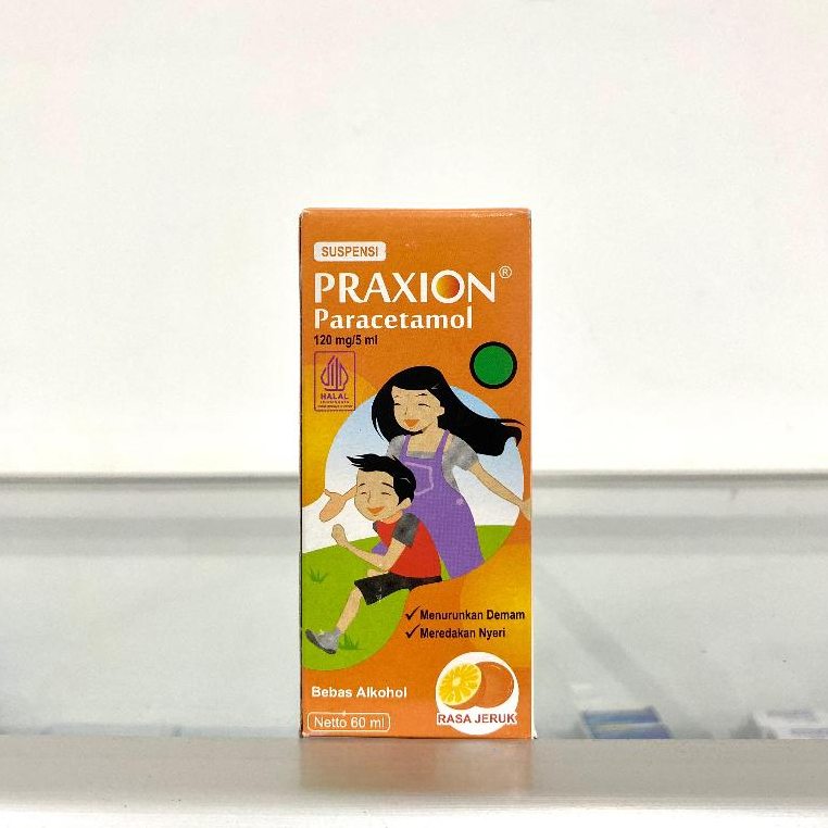 Jual PRAXION PARACETAMOL 120MG/5ML SUSPENSI 60ML | Shopee Indonesia