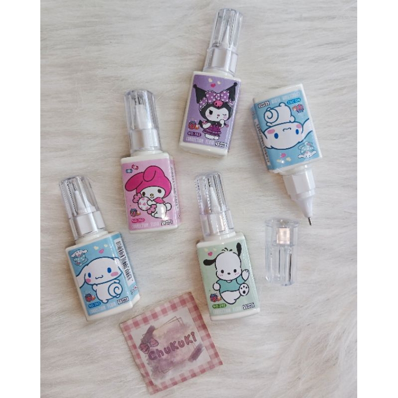 Jual Tip X / tip ex / tipex tipx tipeks cair karakter sanrio kuromi ...