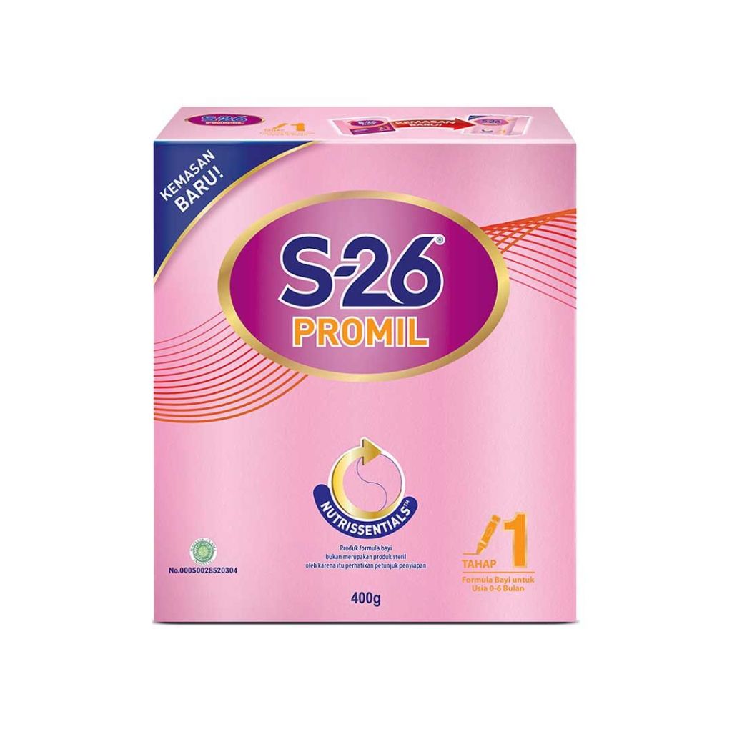 Jual SUSU S-26 PROMIL TAHAP 1(0-6BLN) 400GR | Shopee Indonesia