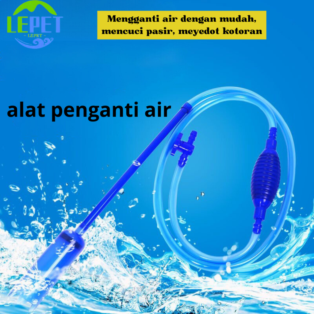 Jual LEPET Alat pembersih/pompa penyedot vakum tangki ikan bersih ...