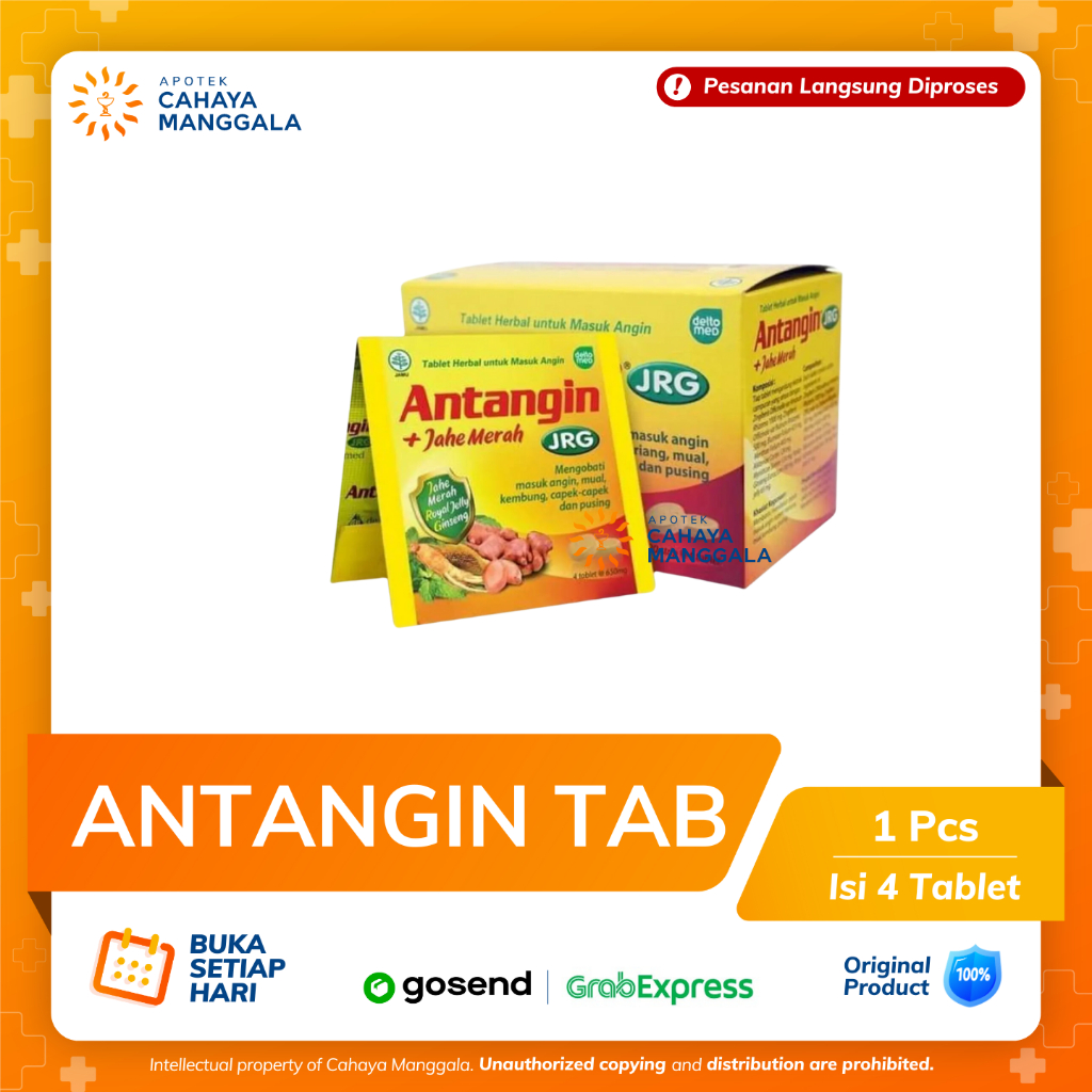 Jual ANTANGIN TABLET STRIP 4 TABLET | Shopee Indonesia