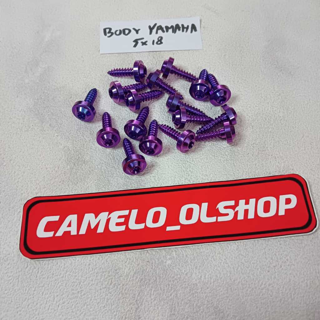 Jual BAUT BODY YAMAHA TITANIUM PROBOLT BAUT BODY KASAR YAMAHA MIO FINO ...