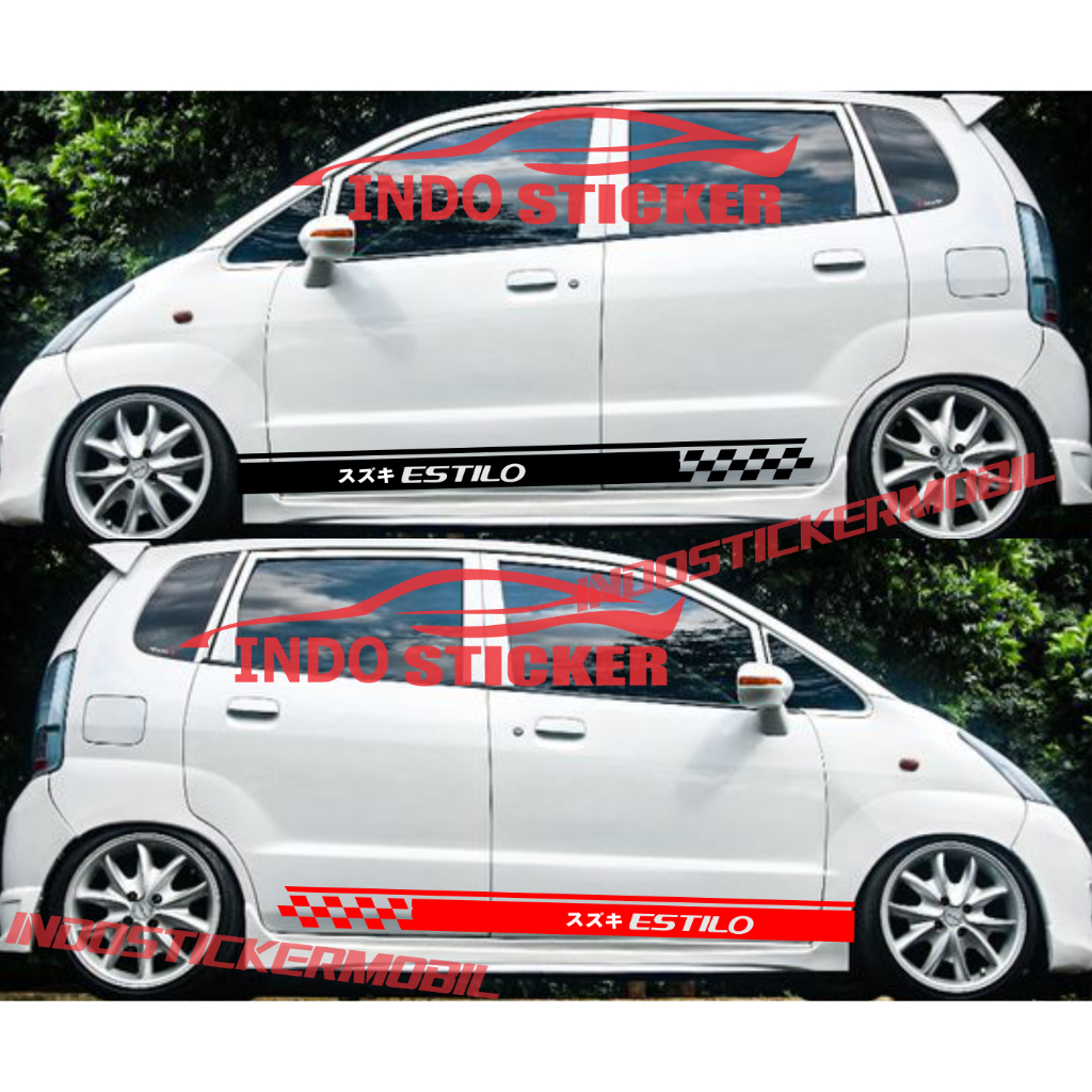 Jual Sticker stiker mobil suzuki estilo stiker mobil estilo suzuki ...