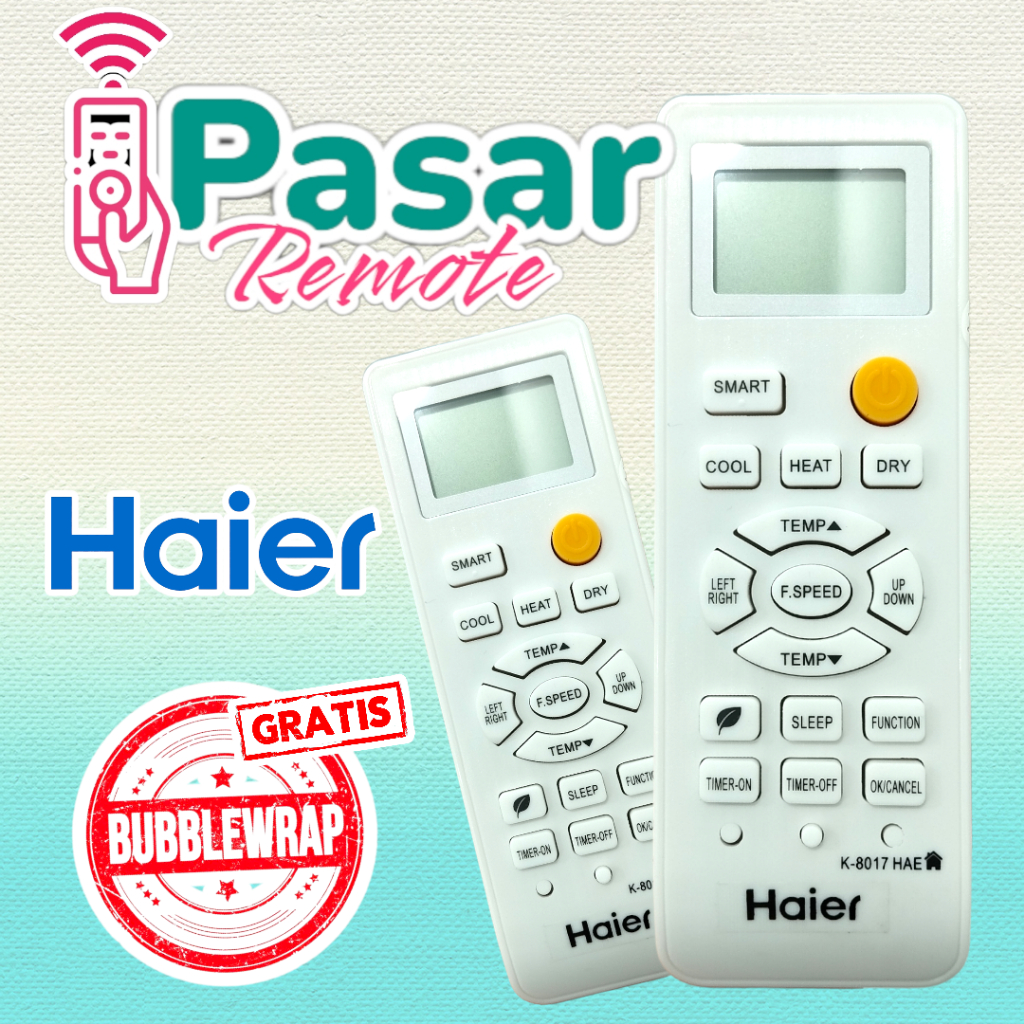 Jual REMOTE / REMOT AC HAIER | Shopee Indonesia