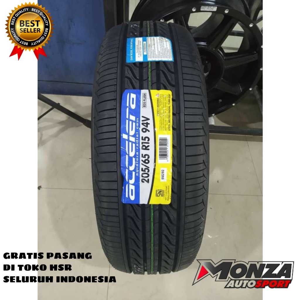 Jual Ban mobil ukuran 205/65 r15 Accelera eco plush ban ring 15 tubles | Shopee Indonesia