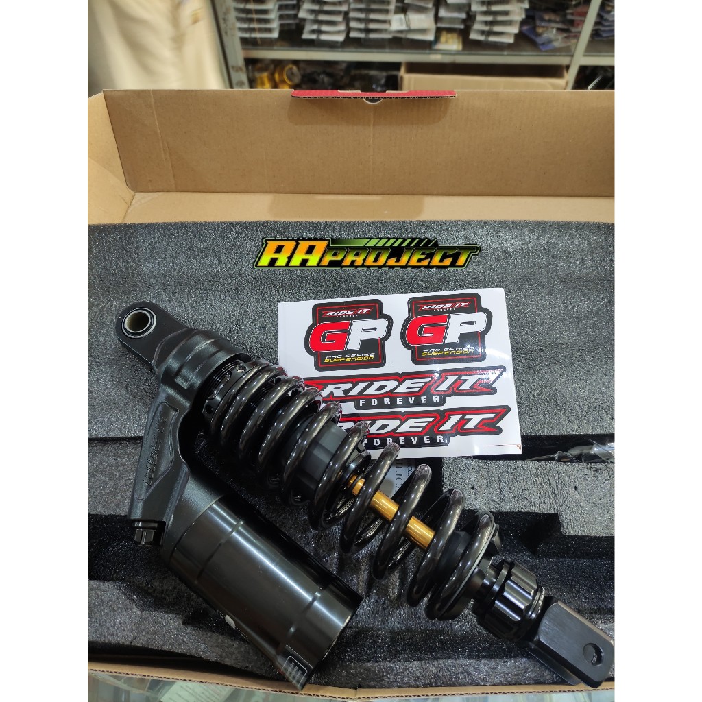 Jual Shockbreaker RIDE IT GP PRO SERIES Tabung All metic Mio/beat ...