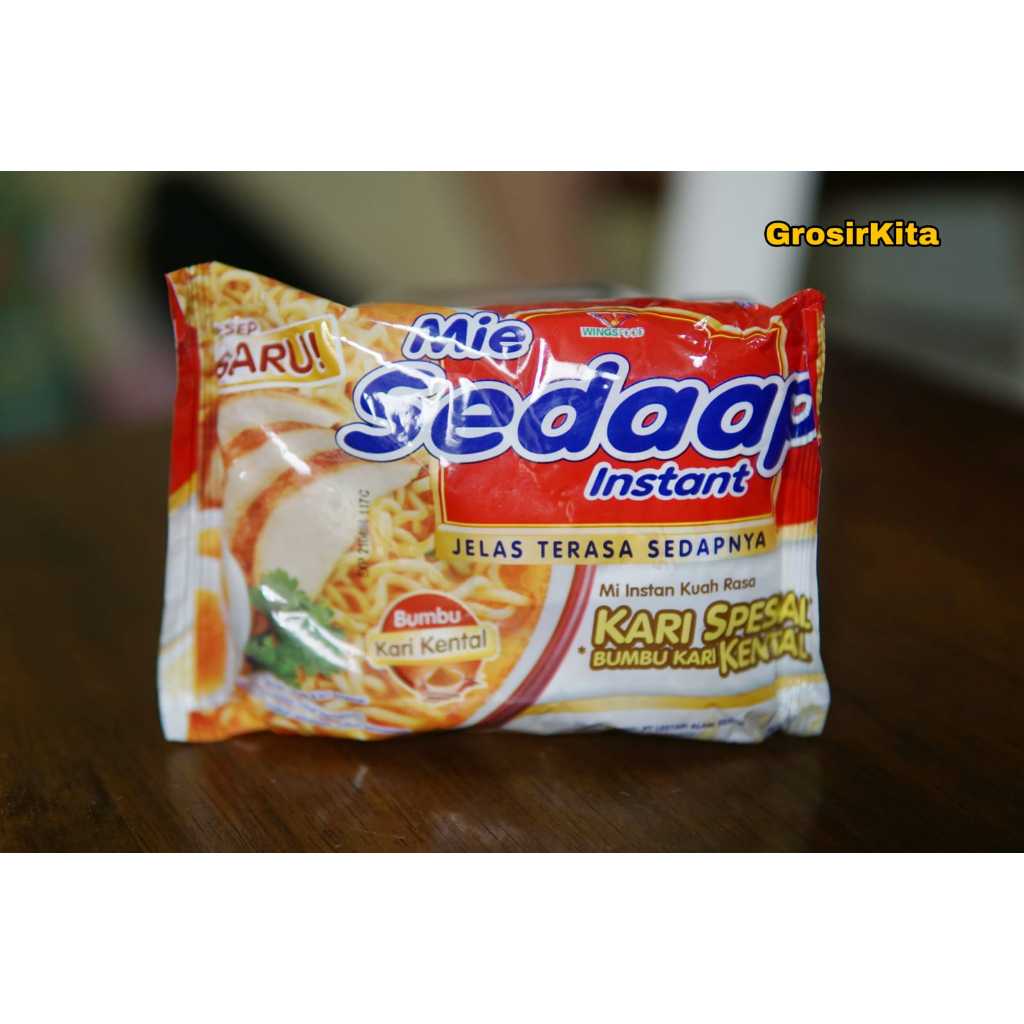 Jual Sedaap Mie Instan Kari Kental Spesial / 75 gram | Shopee Indonesia