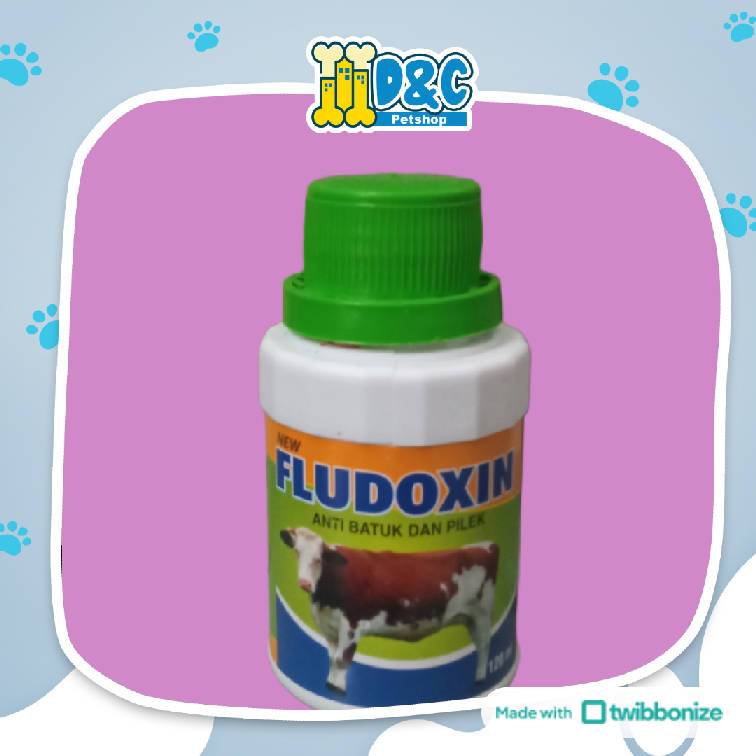 Jual FLUDOXIN 120ML - OBAT ANTI FLU BATUK PILEK BERSIN PADA TERNAK SAPI ...
