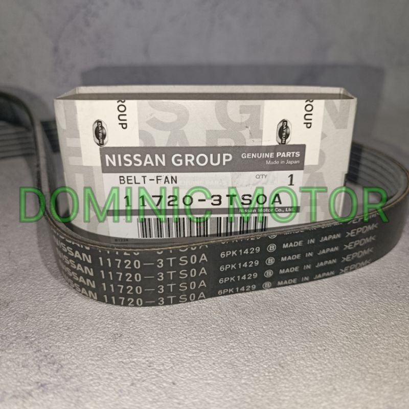 Jual Fanbelt Fan belt Vanbelt Tali Kipas Xtrail T32 2.5 2.500cc ORIGINAL NISSAN | Shopee Indonesia