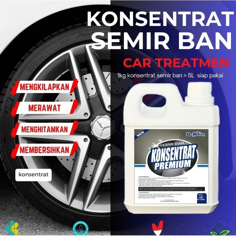 Jual Konsentrat Semir Ban 1000ml jadi 5 liter Kualitas Bisnis | Shopee ...