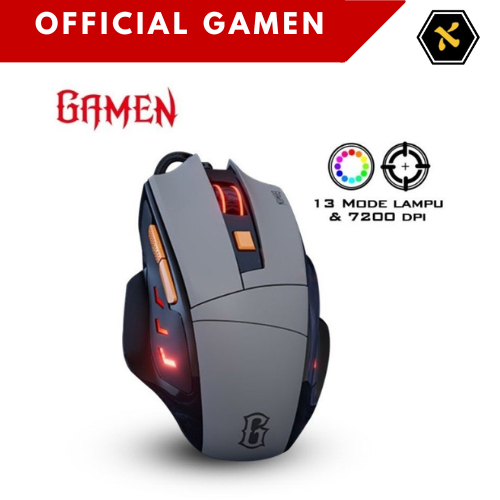 Jual Mouse gaming Gamen GM300 / GM-300 Wired RGB Gaming Mouse Original ...