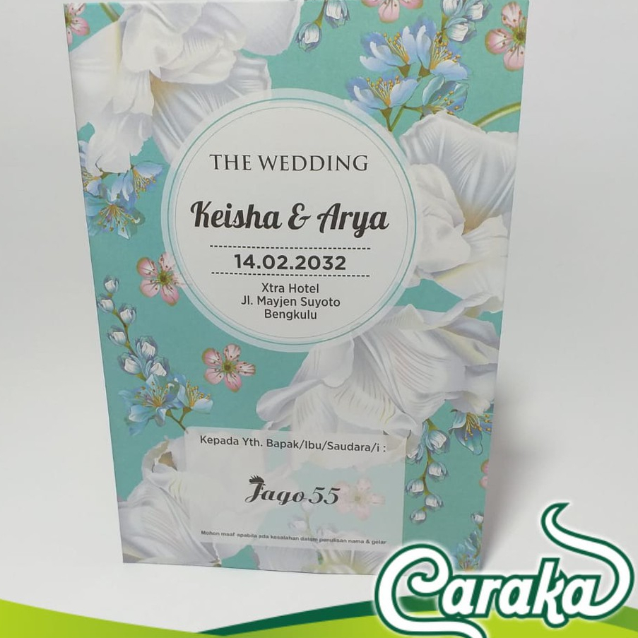 Jual Kartu Undangan Pernikahan atau Kertas Undangan atau Blangko ...