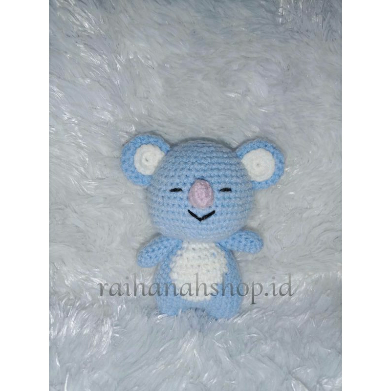 Jual Boneka mini/ Boneka BT21 KOYA/ Amigurumi BT21 KOYA (Harap lihat deskripsi) | Shopee Indonesia
