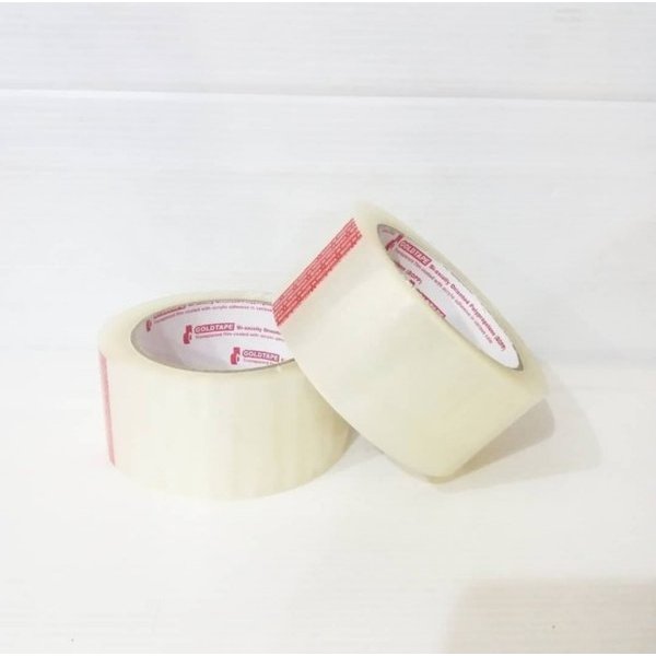 Jual Lakban Goldtape Bening 2 Inch / Plakban OPP Gold Tape | Shopee ...