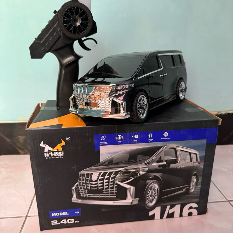 Jual RC Alphard MN68 drift gyro full propo | Shopee Indonesia
