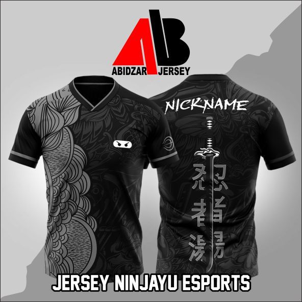 Jual NINJAYU ESPORTS JERSEY FREE FIRE GAME TERBARU | Shopee Indonesia