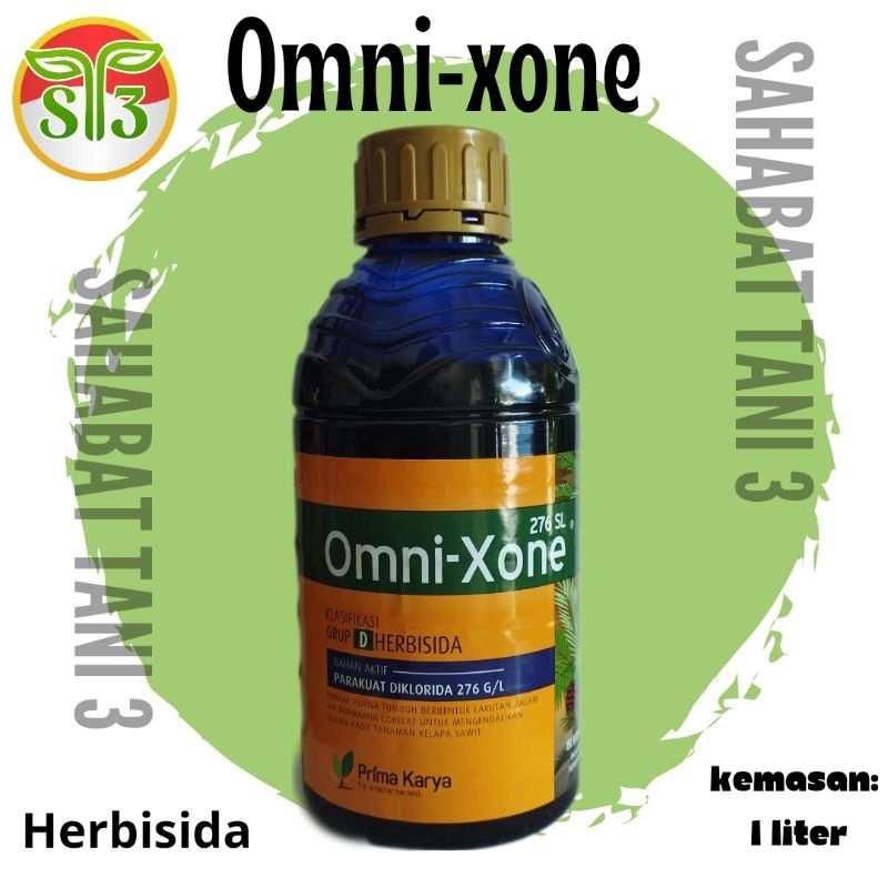 Jual Omnixone 276 SL herbisida 1 LITER | Herbisida Kontak | Herbisida ...