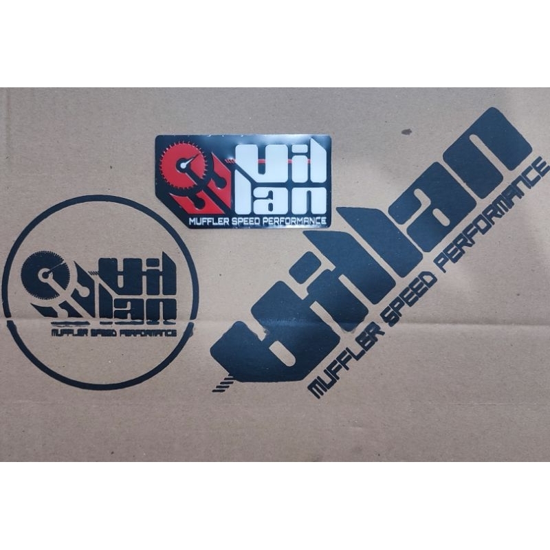 Jual Sticker Emboss Villan Logo Merah Putih | Shopee Indonesia