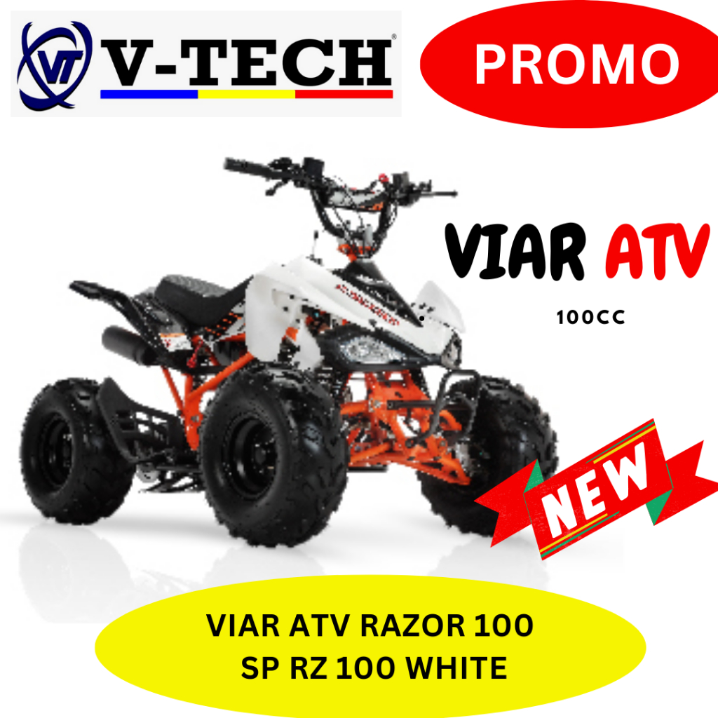Jual VIAR ATV RAZOR 100 SP RZ 100 WHITE | Shopee Indonesia