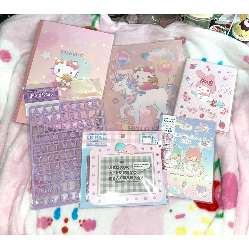 Jual Sanrio Miniso notebook memo planner daiso hello kitty my melody ...