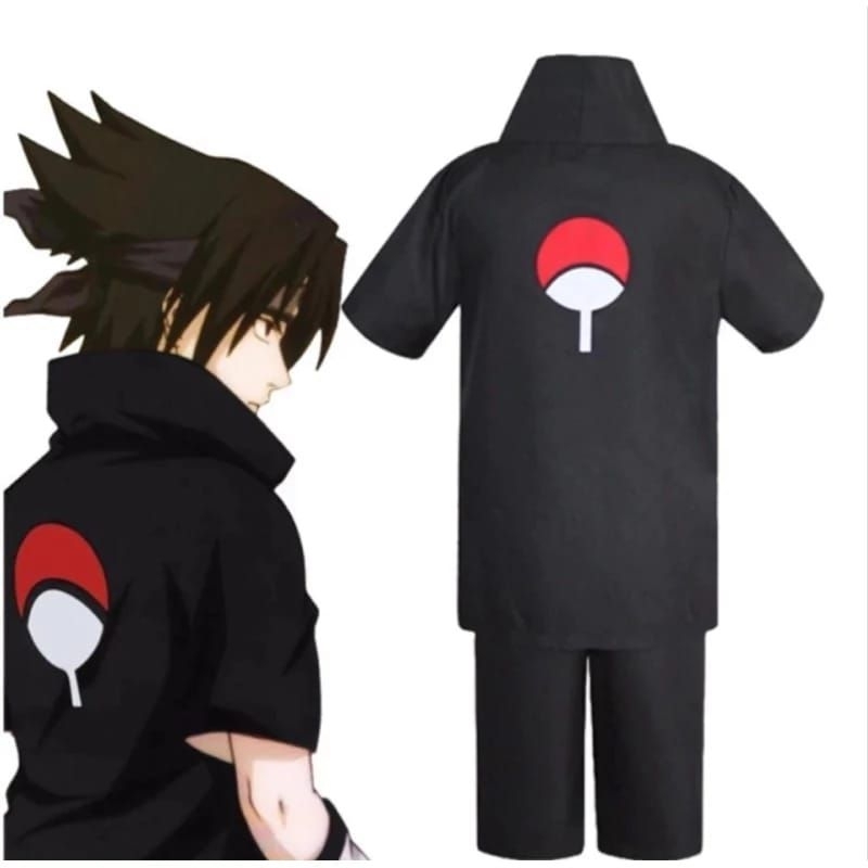 Jual Sasuke uchiha Naruto Shippuden costume cosplay Halloween party ...
