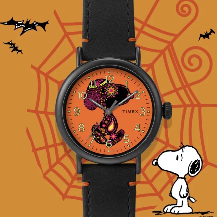 Jual Jam Tangan Pria Timex Peanuts Snoopy Dia de los Muertos TW2V60800 ...