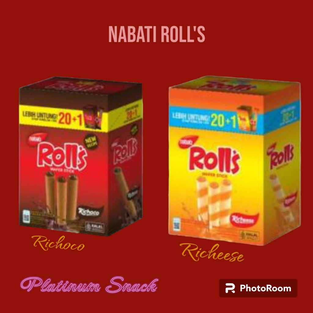 Jual Nabati Rolls Wafer Stick | 20 | Richeese | Shopee Indonesia