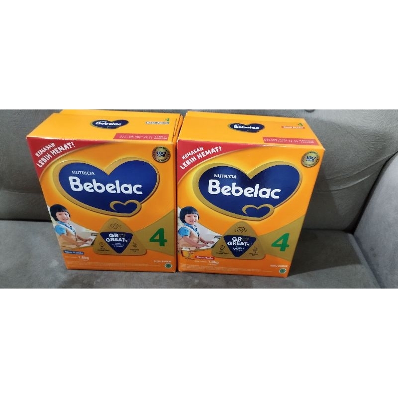 Jual Bebelac 3 atau Bebelac 4 vanila atau madu 1800 gr | Shopee Indonesia