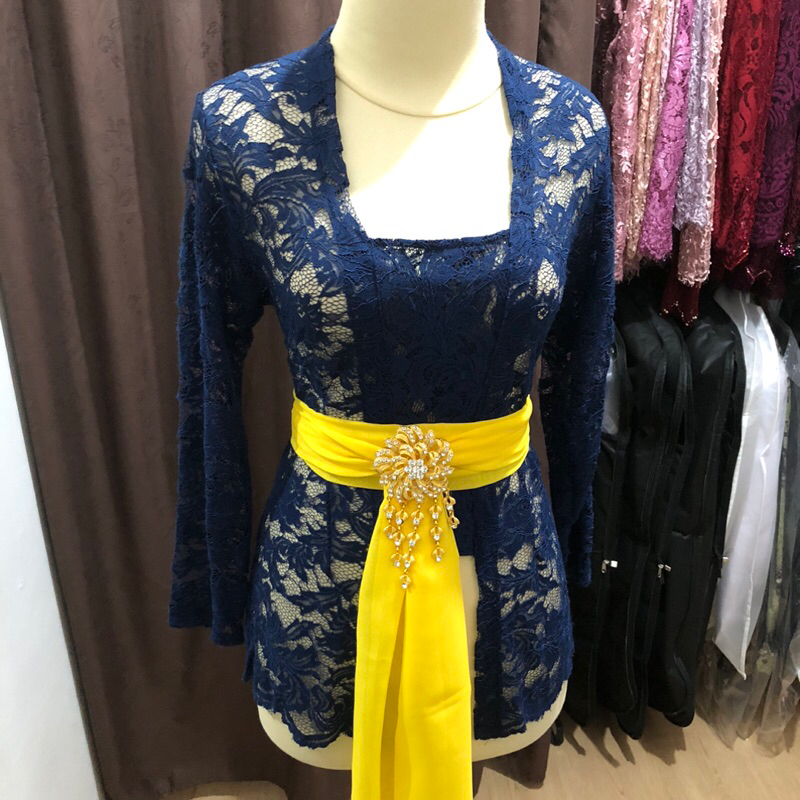 Jual Selendang Bali Ikat Pinggang Kebaya Senteng Bali Kain Sifon Kebaya ...