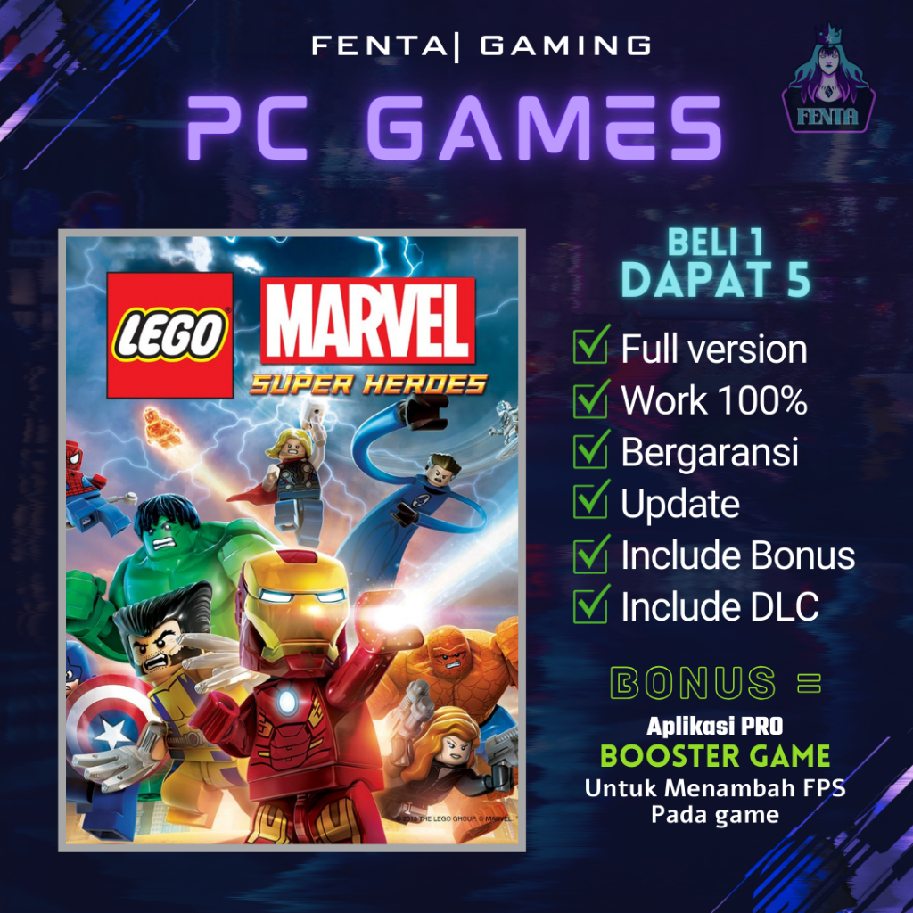 Jual LEGO MARVEL SUPER HEROES - GAME PC - GAME LAPTOP | Shopee Indonesia