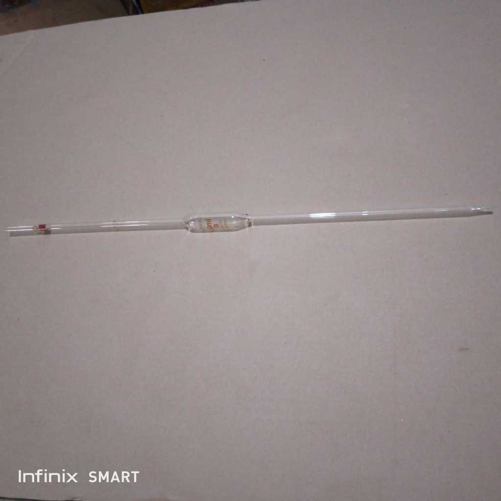 Jual Pipet Gondok / pipet volume 10 ml PYREX - Class B | Shopee Indonesia