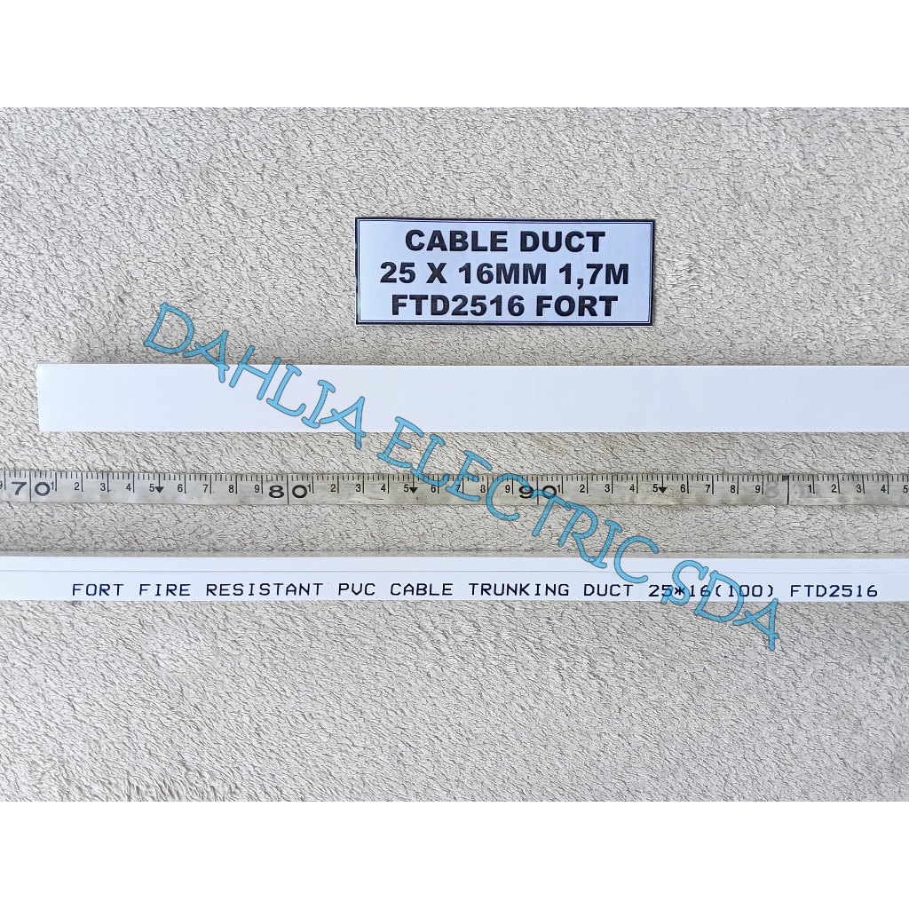 Jual CABLE DUCT / TRUNKING DUCT FTD2516 PANJANG 1,7M FORT | Shopee ...
