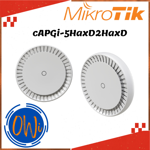 Jual Mikrotik cAP ax cAPGi-5HaxD2HaxD WiFi 6 Access Point | Shopee ...