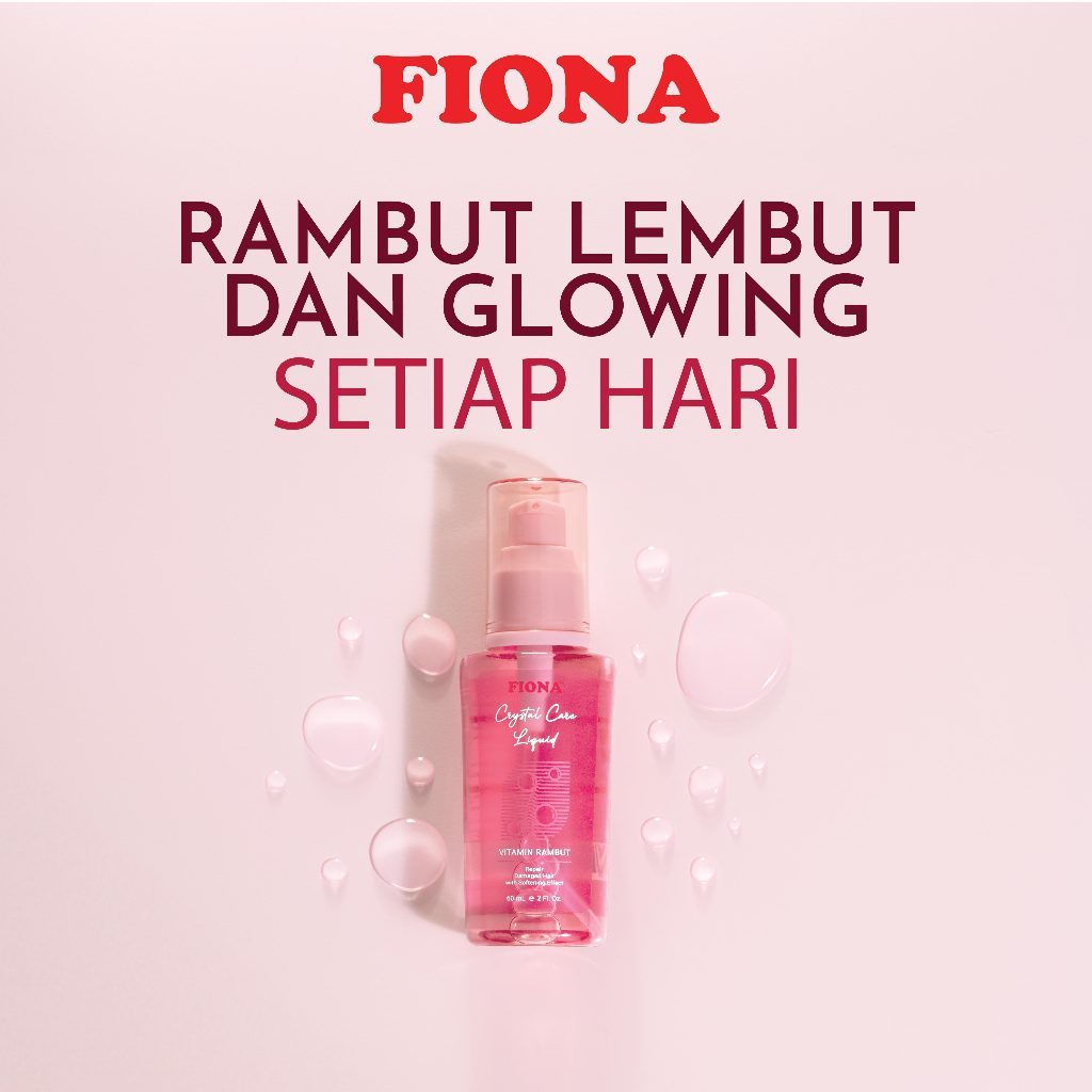 Jual Fiona Crystal Film Pink Vitamin Rambut 60 ml | Shopee Indonesia