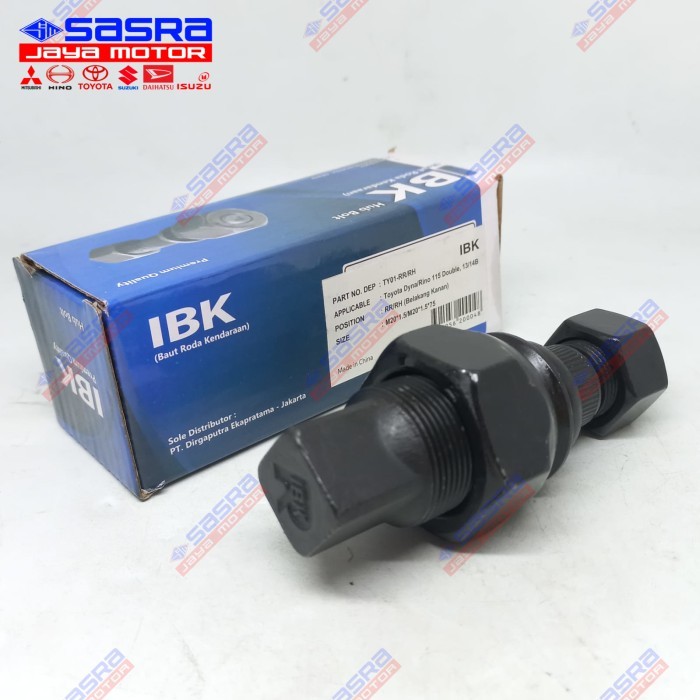 Jual Bolt Hub/Baut Roda Depan/Belakang ORI DUTRO/DYNA 125HT|130HD/HT ...