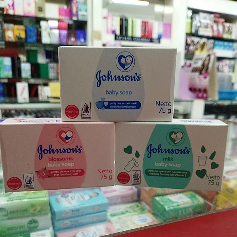 Jual johnsons soap 75g(batang) | Shopee Indonesia