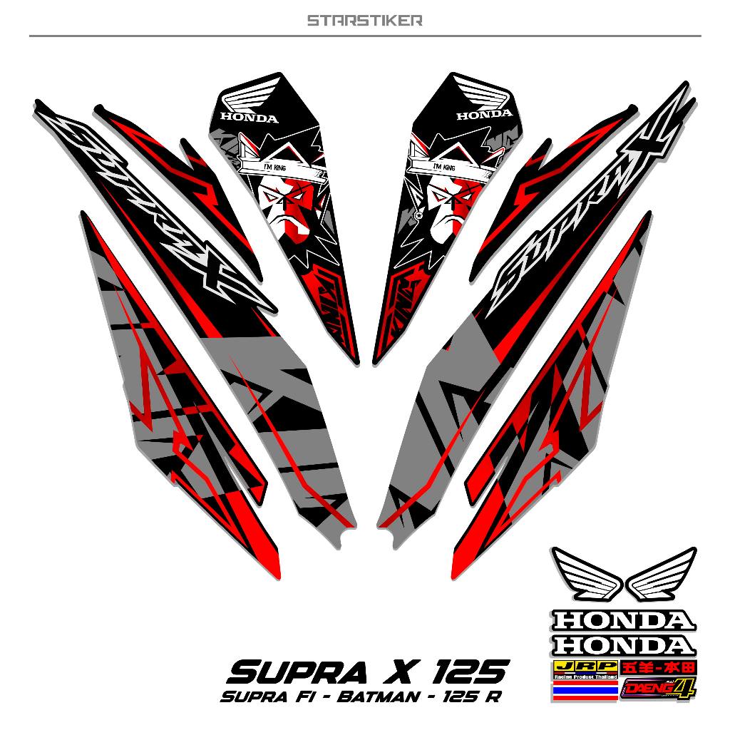 Jual STRIPING SUPRA X 125 R NEW MTF X30 / STIKER SUPRA X 125 FI ...