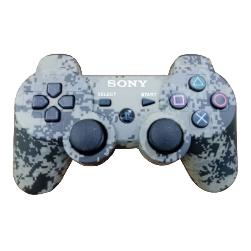 Jual STIK PS3 JOYSTICK WIRELESS WARNA MOTIF | Shopee Indonesia