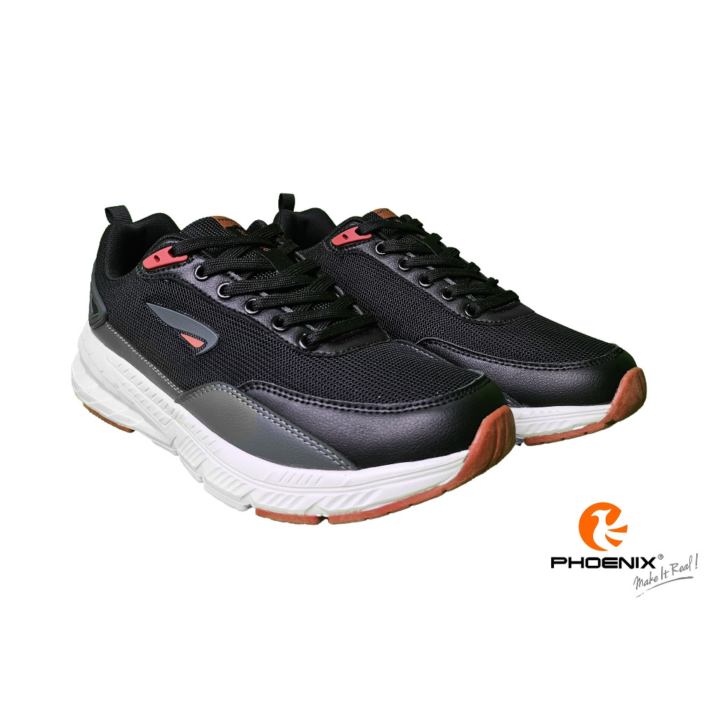 Jual Phoenix Official - Sepatu Sneakers Pria - Goku Hitam/Abu Tua ...