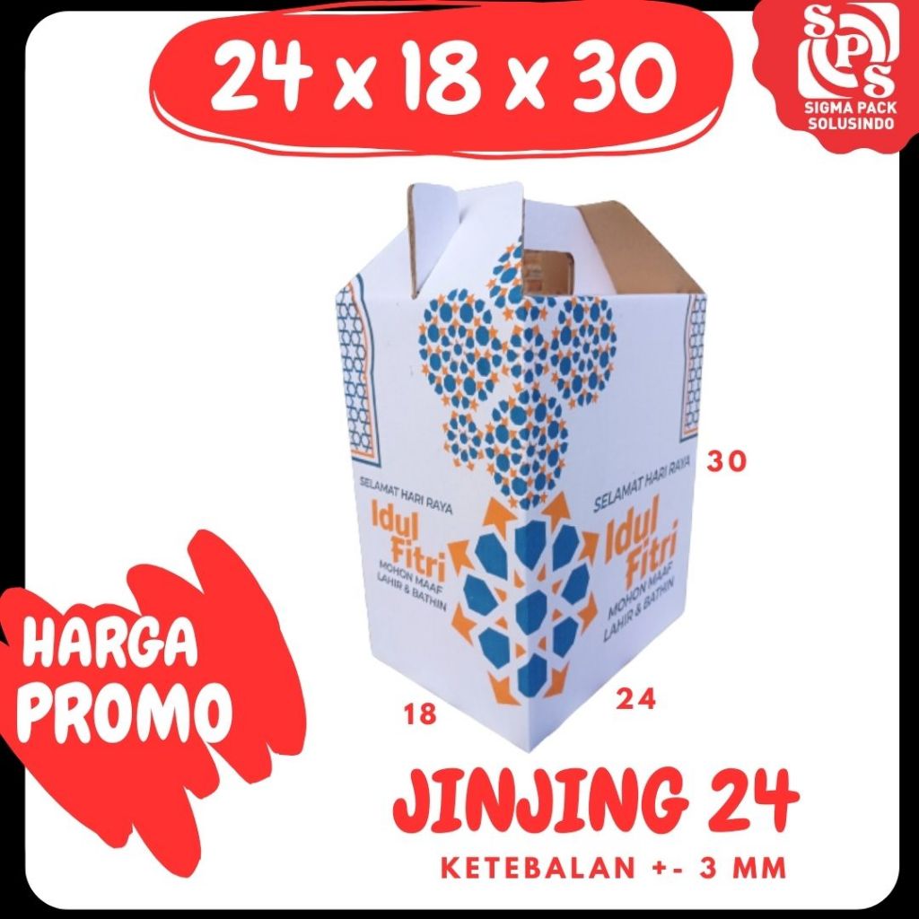 Jual Kardus Jinjing 24x18x30 Dus Parcel Packing/ Box Parcel / Box ...